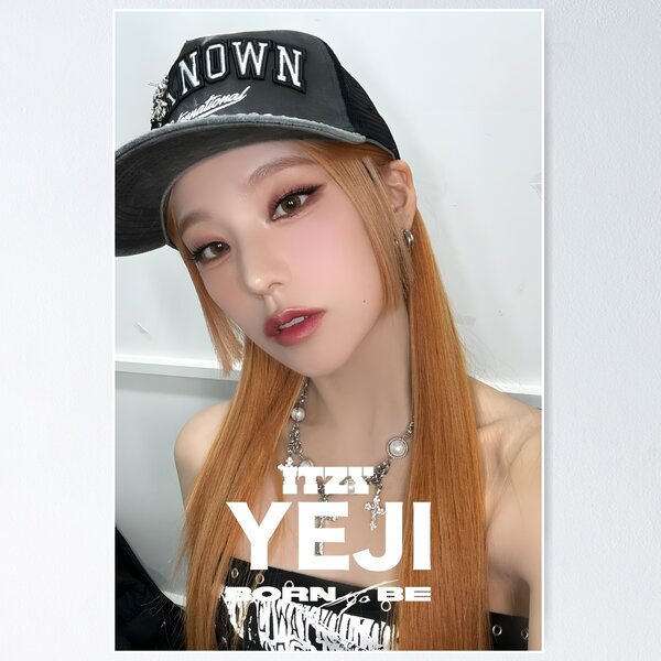 "ITZY Yeji" Poster for Sale by Valereekmerch | Redbubble