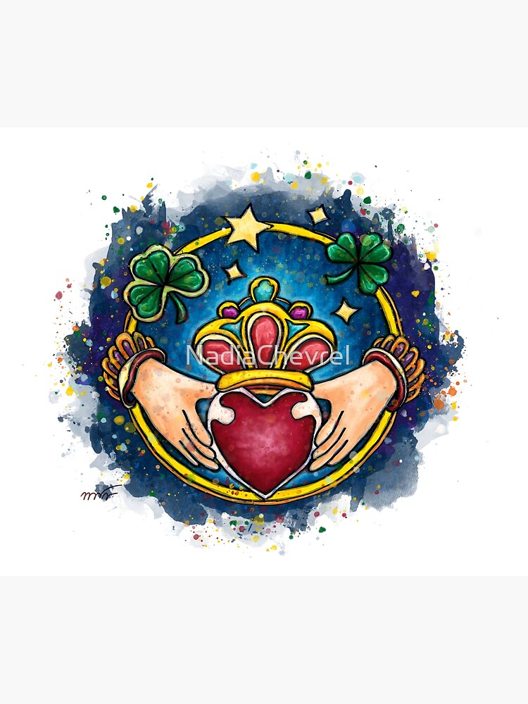 Claddagh Symbol Art