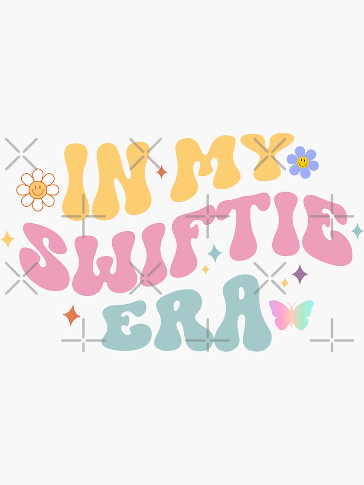 "In My Swiftie Era Taylor Swift - The Eras Tour 2024 Sticker" Sticker ...