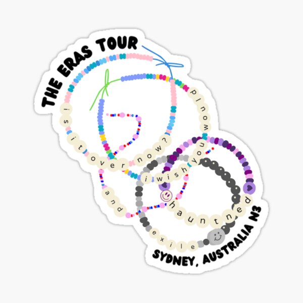 "Sydney Eras Tour N3" Sticker for Sale by canderson13 | Redbubble