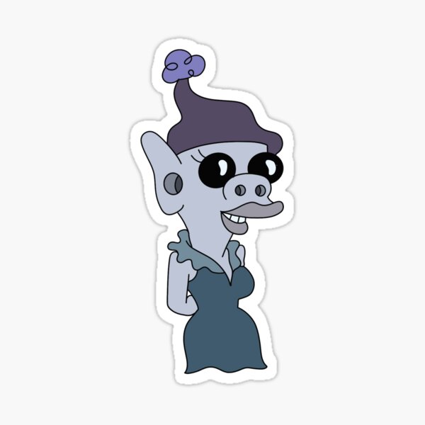 "Trixy from Disenchantment" Sticker for Sale by scarletsunrise | Redbubble