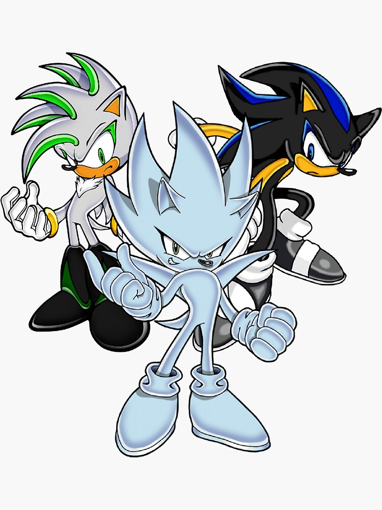 "Sonic" Sticker for Sale by Skel-Draws | Redbubble