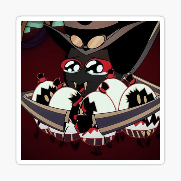 "hazbin hotel sir pentious" Sticker for Sale by Dark-Side-Shop | Redbubble