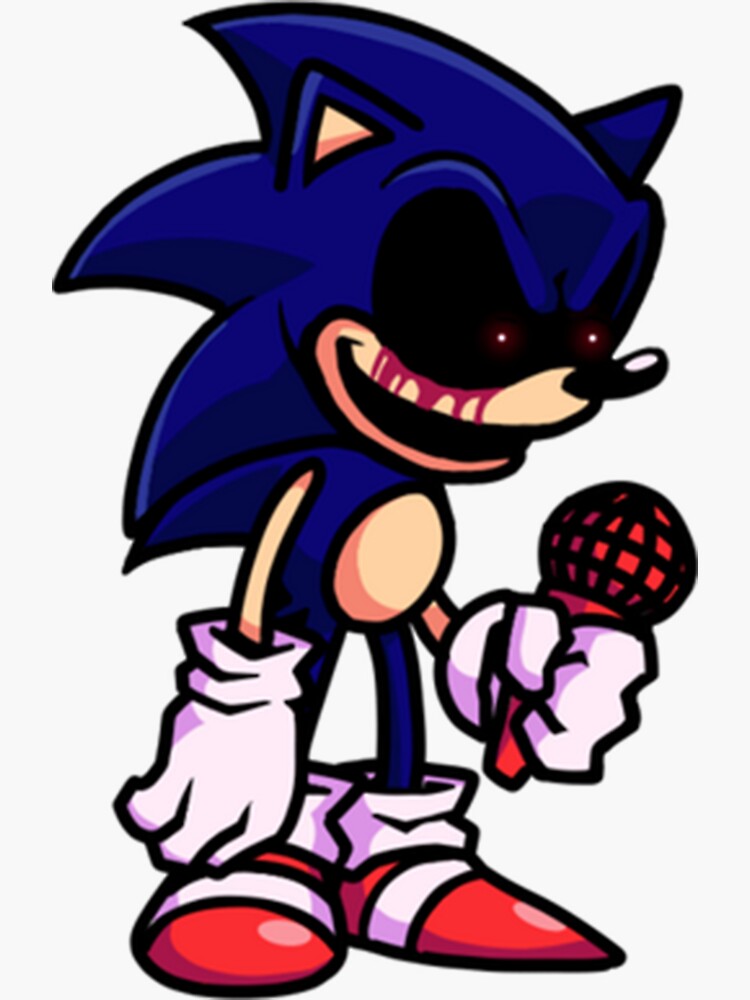 "Sonic" Sticker for Sale by Skel-Draws | Redbubble