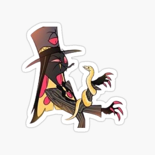 "hazbin hotel sir pentious" Sticker for Sale by Dark-Side-Shop | Redbubble