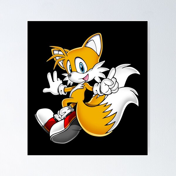 "Tails" Poster for Sale by Skel-Draws | Redbubble