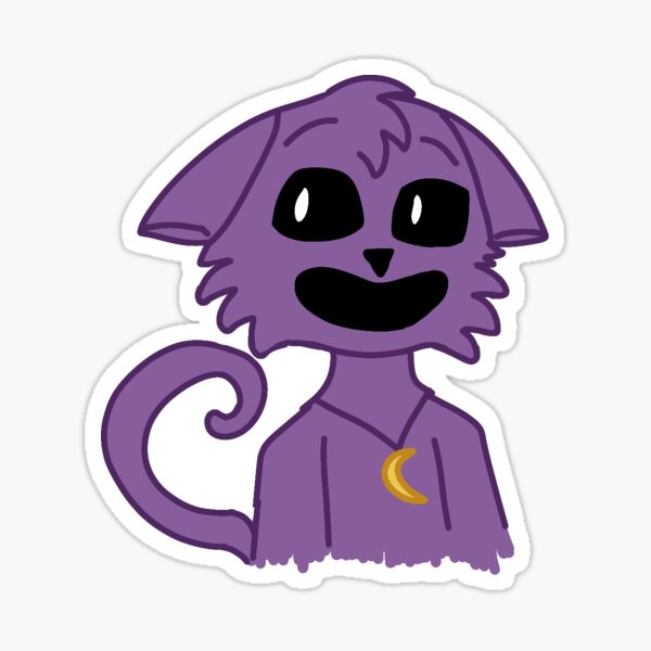 "Catnap/Theo!" Sticker for Sale by CrowfromtheWood | Redbubble