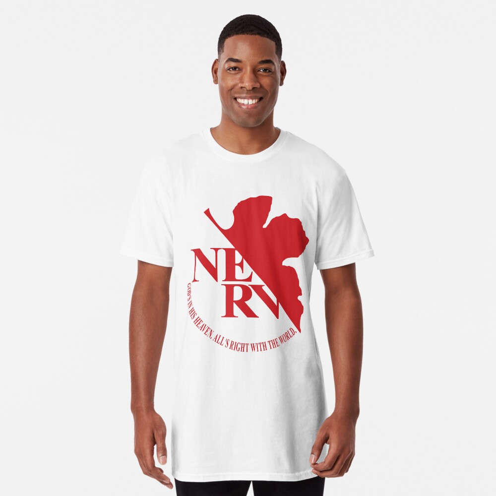 "NERV Logo (Rebuilds)" Sticker for Sale by Halfoun | Redbubble