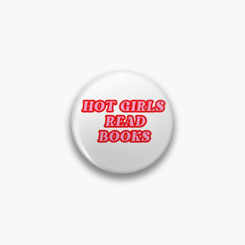 "Hot Girls Read Books" Sticker for Sale by Lausalazarr | Redbubble