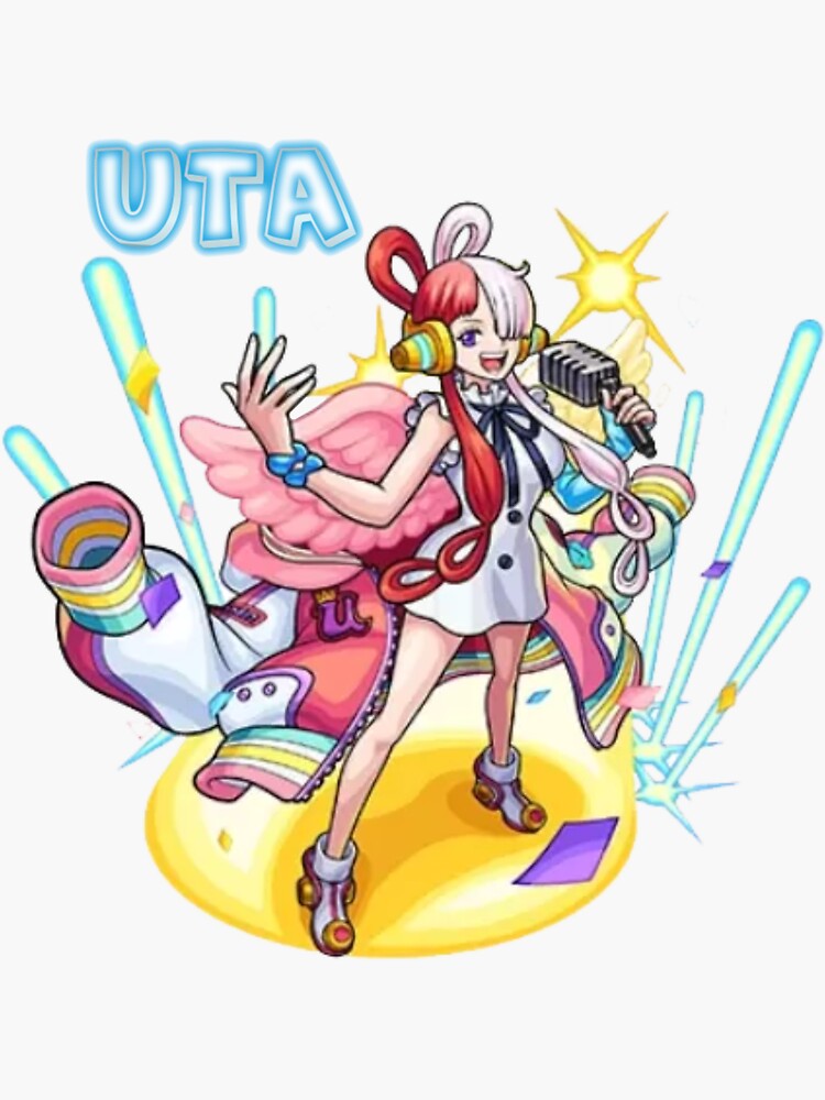 "UTA one piece" Sticker for Sale by rochmate | Redbubble
