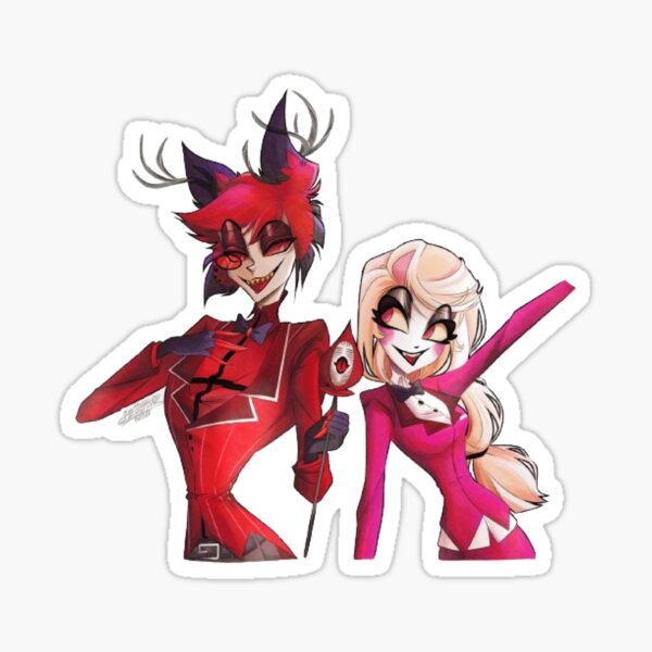 "Hazbin Hotel" Sticker for Sale by ahabboud | Redbubble