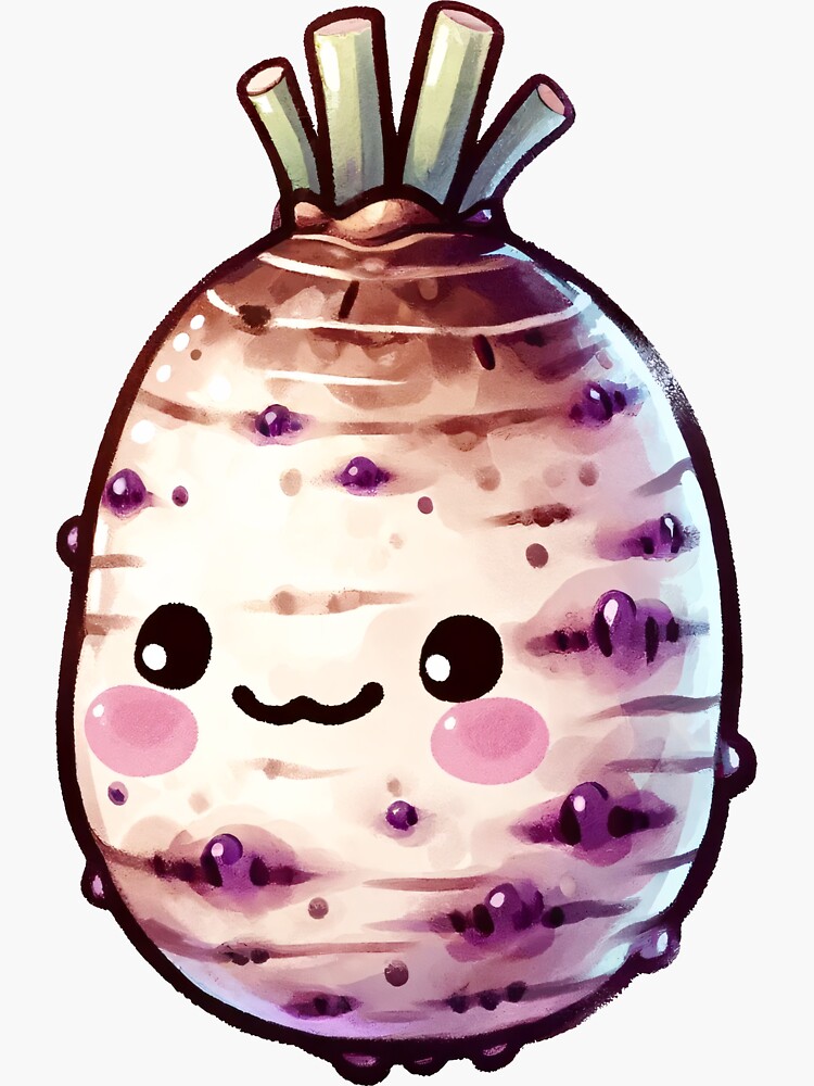 "Cute Taro" Sticker for Sale by Emitropy | Redbubble
