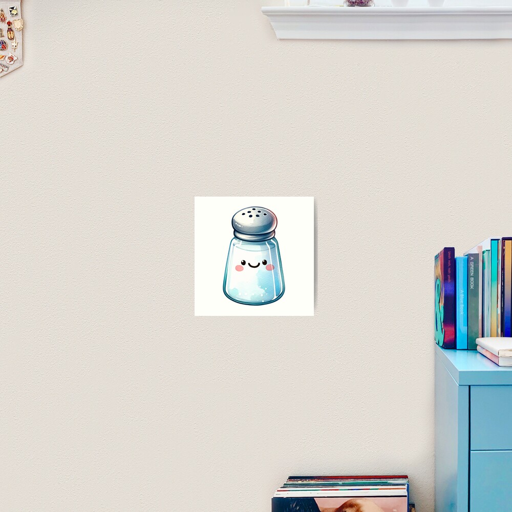"Cute Salt Shaker" Sticker for Sale by Emitropy | Redbubble