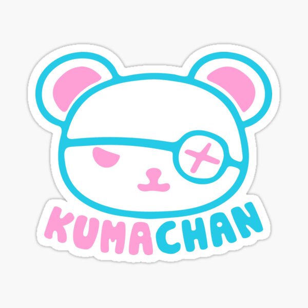 "KUMACHAN BEAR Rebel Kuma" Sticker for Sale by RaspberryStud | Redbubble