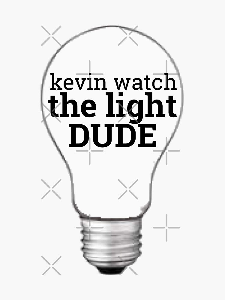 "Kevin" Sticker for Sale by Mhillelsohn | Redbubble