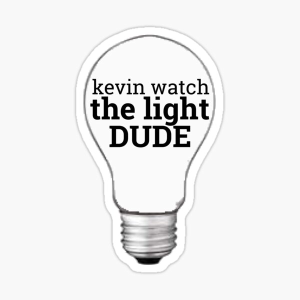 "Kevin" Sticker for Sale by Mhillelsohn | Redbubble