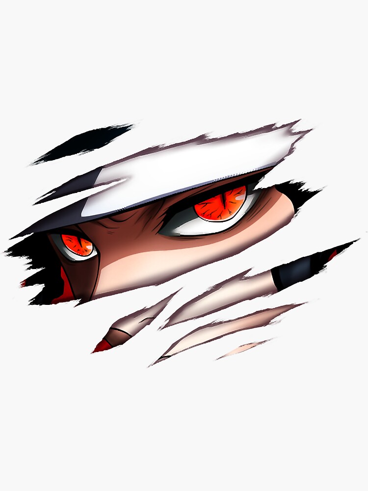 "Muzan Demon Eyes" Sticker for Sale by MauriceLouis | Redbubble