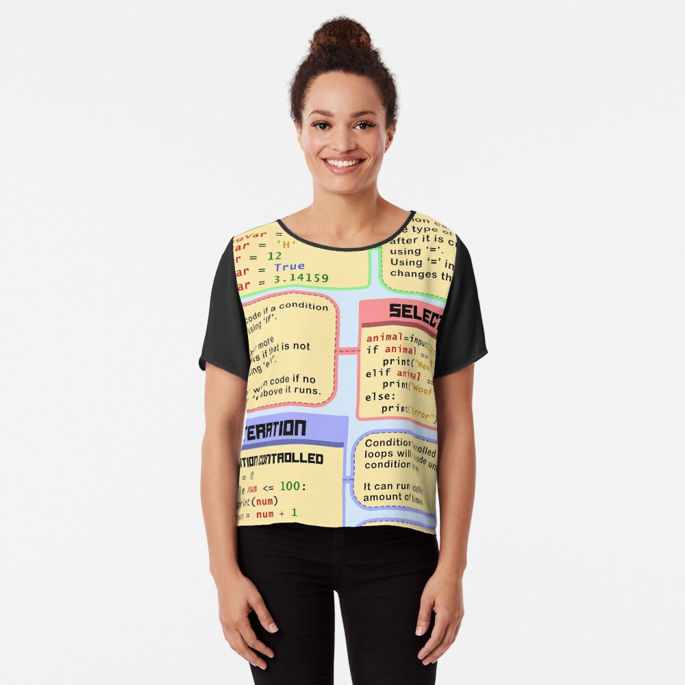 "Python Beginner Concepts" Poster for Sale by elliobot | Redbubble