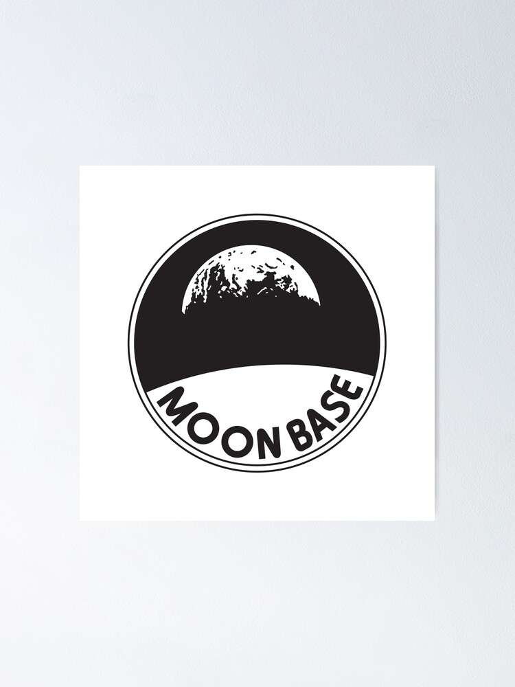 "Moonbase" Poster by ChrisOrton | Redbubble