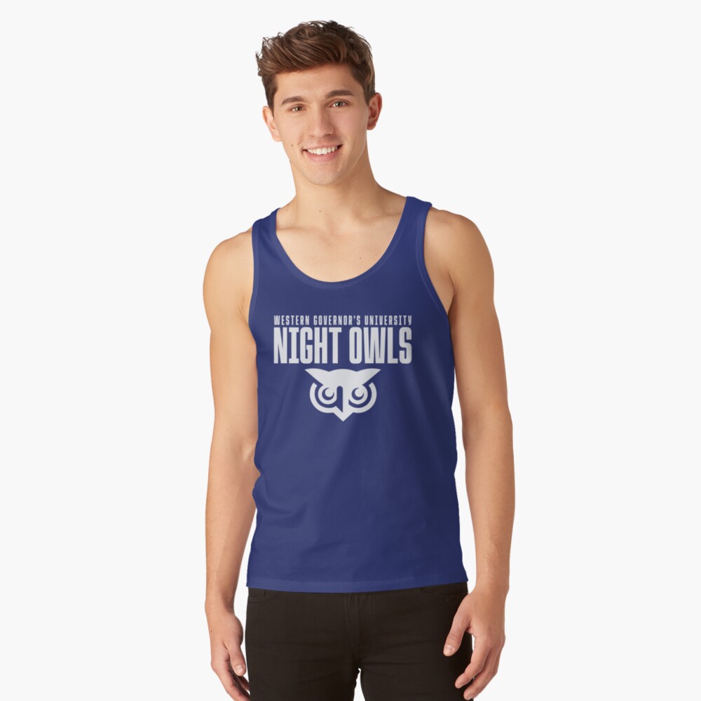 "WGU - Western Governors University Night Owls - White" Sticker for ...