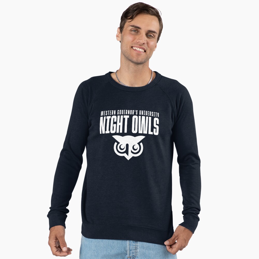 "WGU - Western Governors University Night Owls - White" Sticker for ...