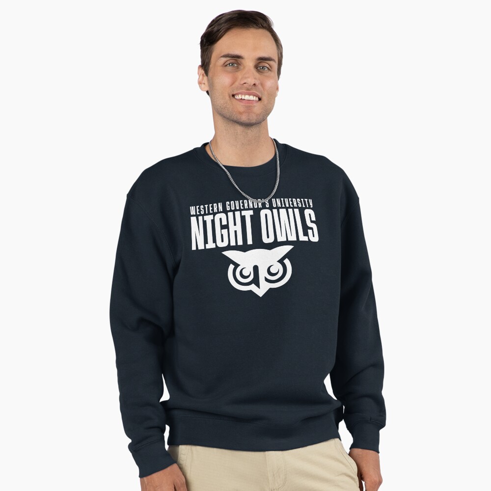 "WGU - Western Governors University Night Owls - White" Sticker for ...