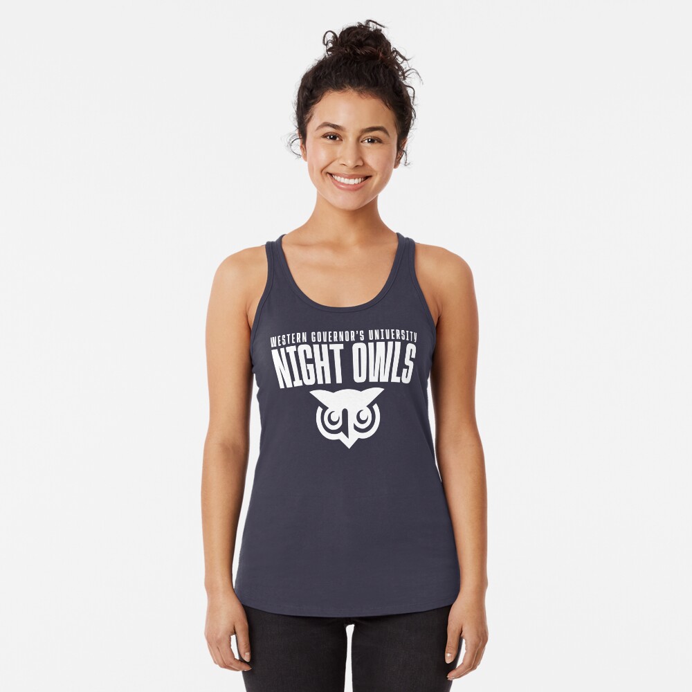 "WGU - Western Governors University Night Owls - White" Sticker for ...