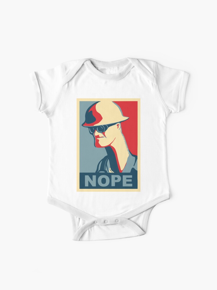 "NOPE" Baby One-Piece for Sale by NiceDesigning | Redbubble