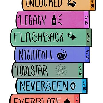 "Keeper Of The Lost Cities Book Stack " Sticker for Sale by maceyxkeefe ...