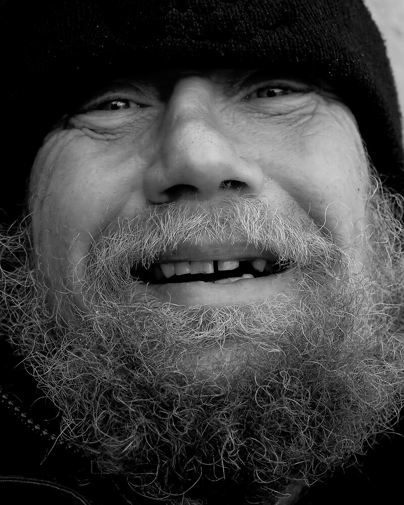 "SMILING HOMELESS" by Leroy Skalstad | Redbubble