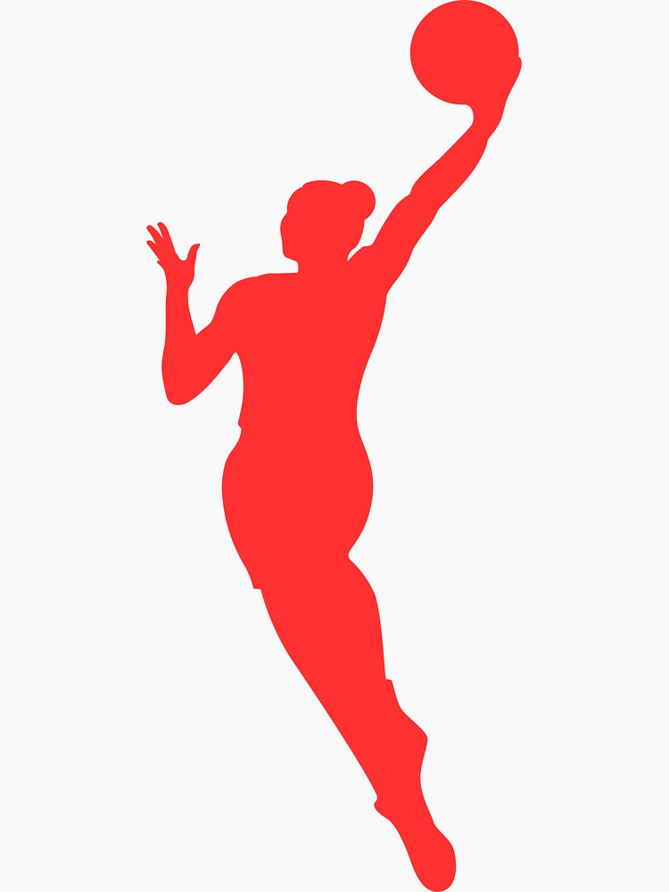 "wnba logo" Sticker for Sale by jaksa429 | Redbubble