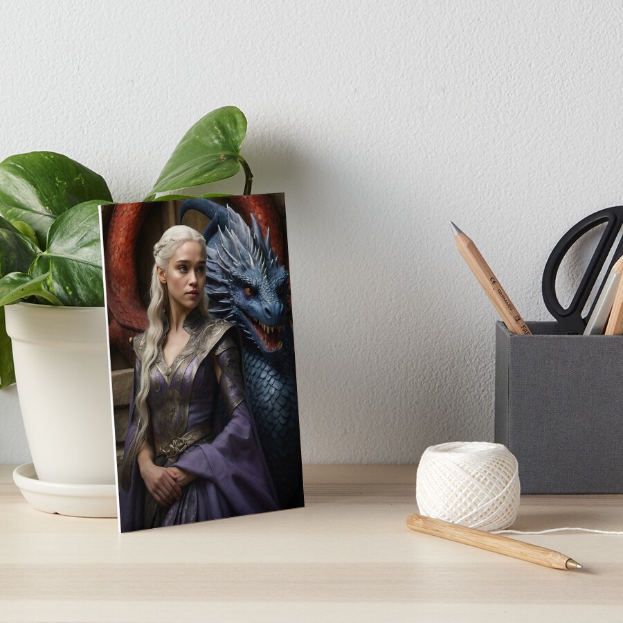 "Game of Thrones: Legendary Daenerys Targaryen Portrait Prints" Poster ...