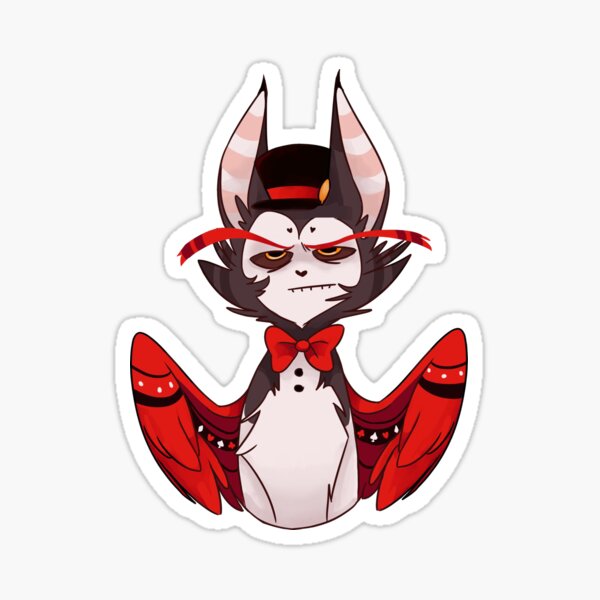 "Hazbin Hotel Husk" Sticker for Sale by sashakolesnik | Redbubble