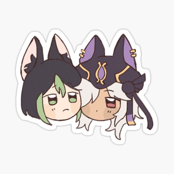 "cynonari chibi" Sticker for Sale by koiphobe | Redbubble