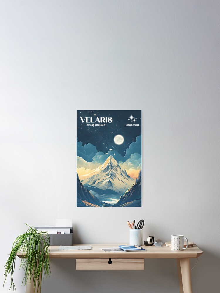 "Velaris Court of Dreams ACOTAR" Poster for Sale by RenDesignsStuff ...