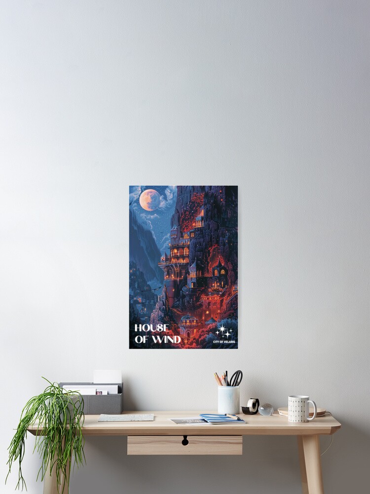 "House of Wind - ACOTAR" Poster for Sale by RenDesignsStuff | Redbubble