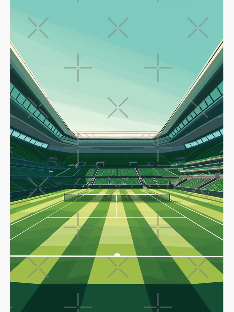 "Wimbledon" Sticker for Sale by Ib1029 | Redbubble