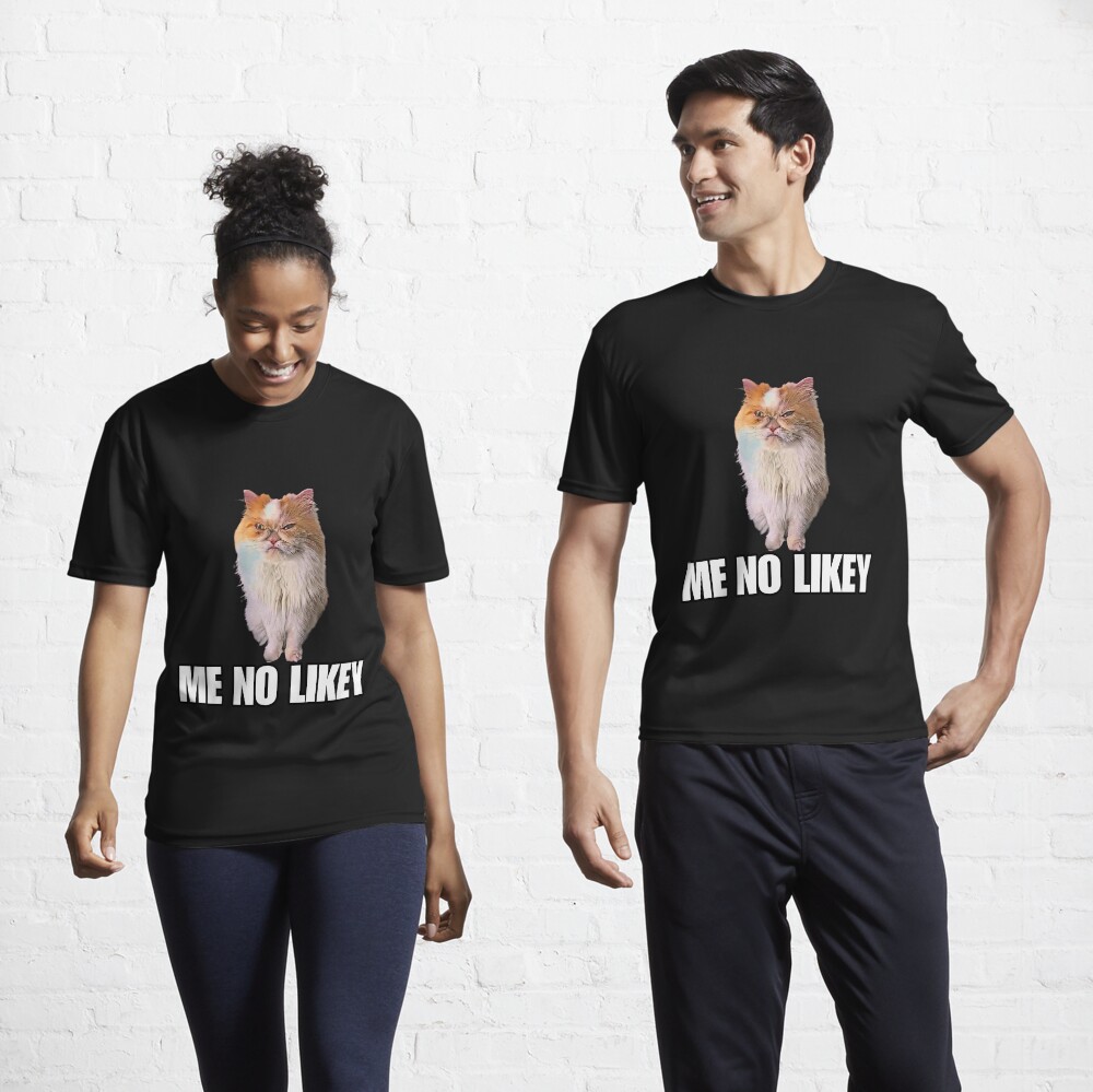 "Me No Likey Finicky Cat Meme" Sticker for Sale by CMooreWorx | Redbubble