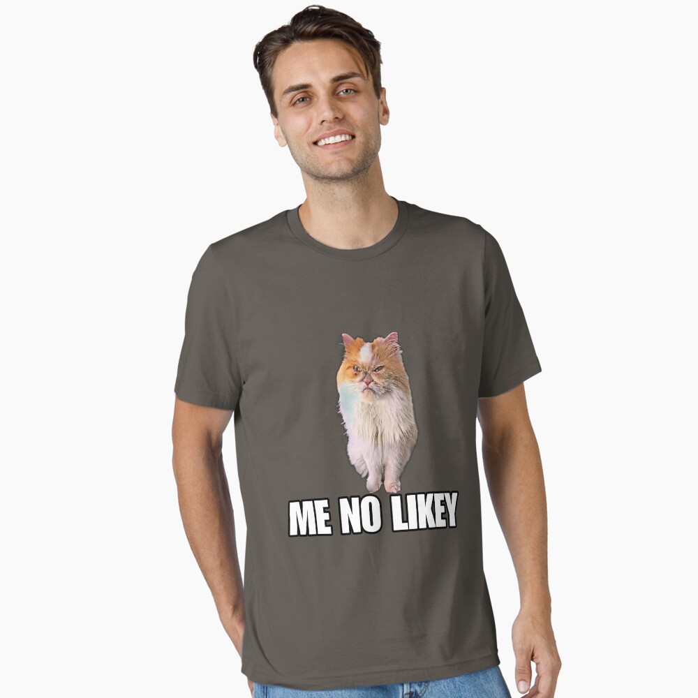 "Me No Likey Finicky Cat Meme" Sticker for Sale by CMooreWorx | Redbubble