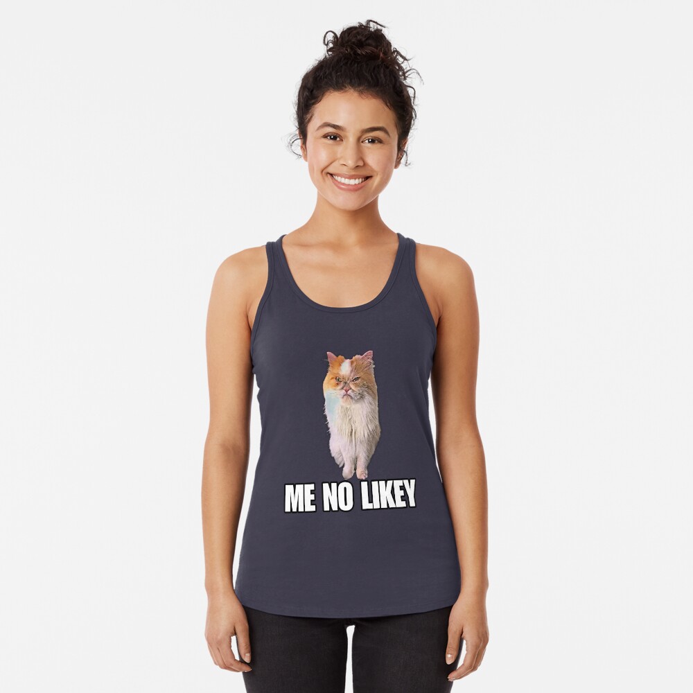 "Me No Likey Finicky Cat Meme" Sticker for Sale by CMooreWorx | Redbubble