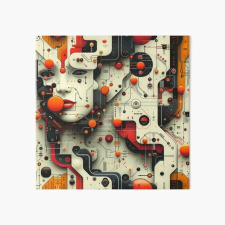 "Cybernetic Circuitry seamless pattern Digital Matrix: Cybernetic ...