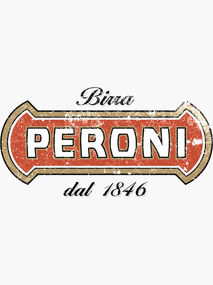 "Peroni Italy World Beer" Sticker for Sale by PaitynMccart | Redbubble