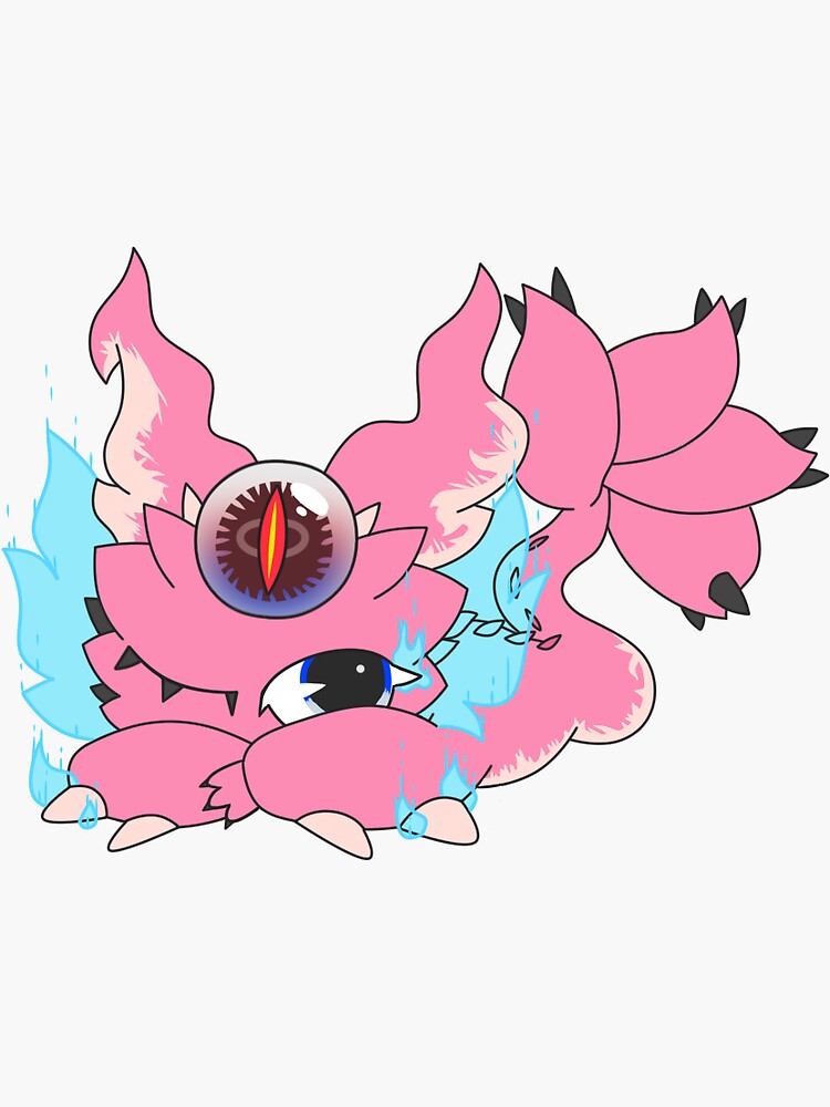 "Cute Snake-Eye Poplar" Sticker for Sale by DarkTomeYGO | Redbubble