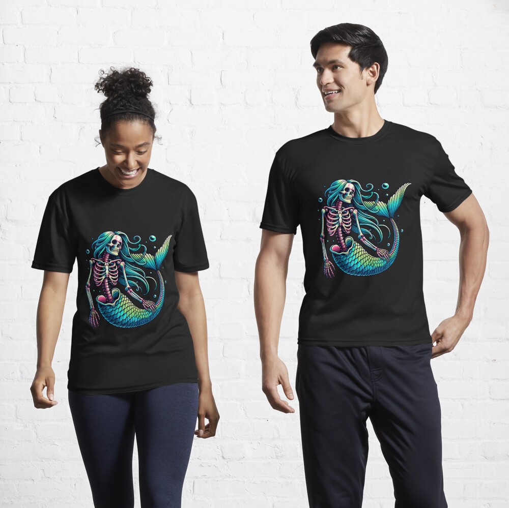 "Skeleton Mermaid" Sticker for Sale by ArtPremium | Redbubble