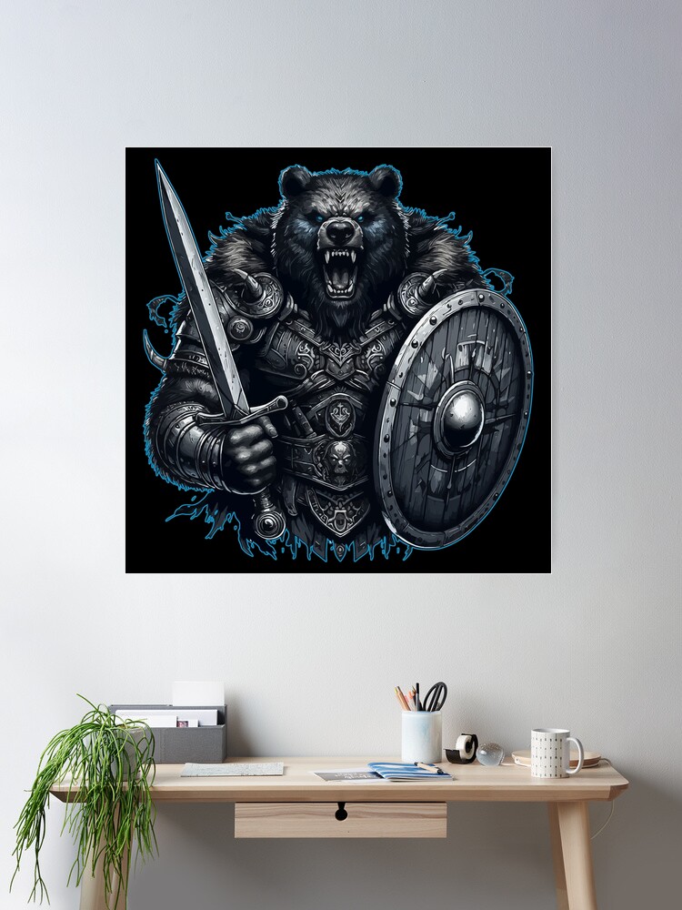 Wikinger Krieger Berserker