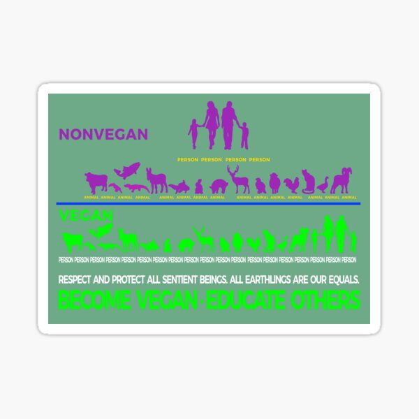 "We are all earthlings. We are all persons." Sticker by Ditirambo ...