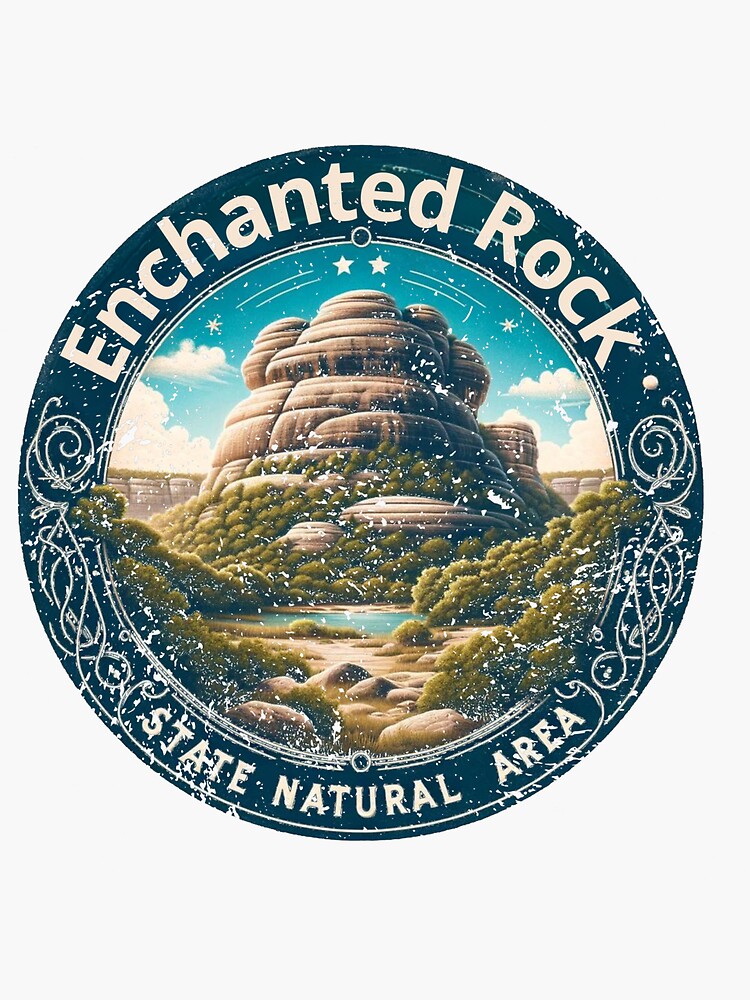 "TEXAS STATE PARKS" Sticker for Sale by KarolRuszczyk | Redbubble