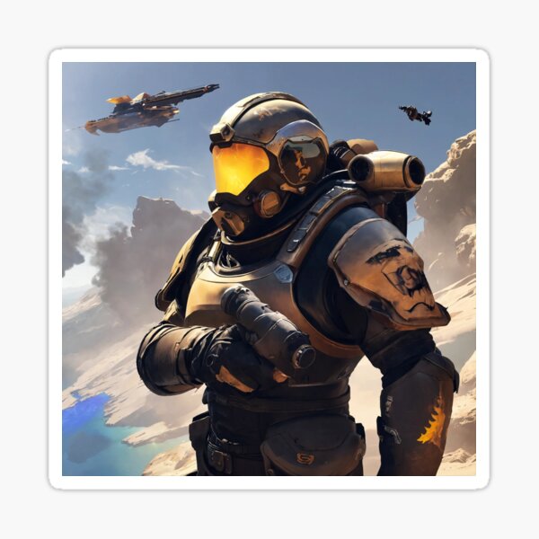 "Helldivers " Sticker for Sale by elgreko | Redbubble