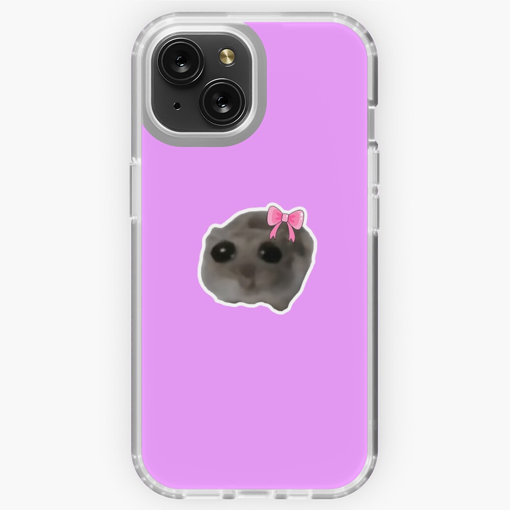 "Sad Hamster" Sticker by andreasbmlr | Redbubble