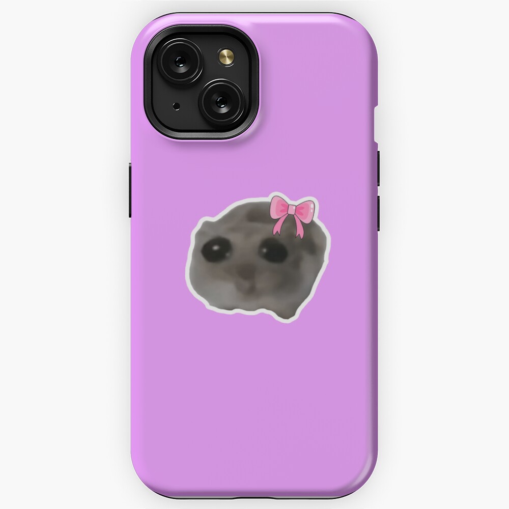 "Sad Hamster" Sticker by andreasbmlr | Redbubble